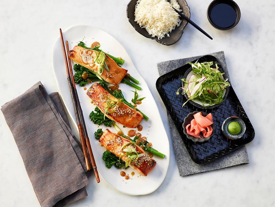 Recipes Broiled Miso Salmon Breville